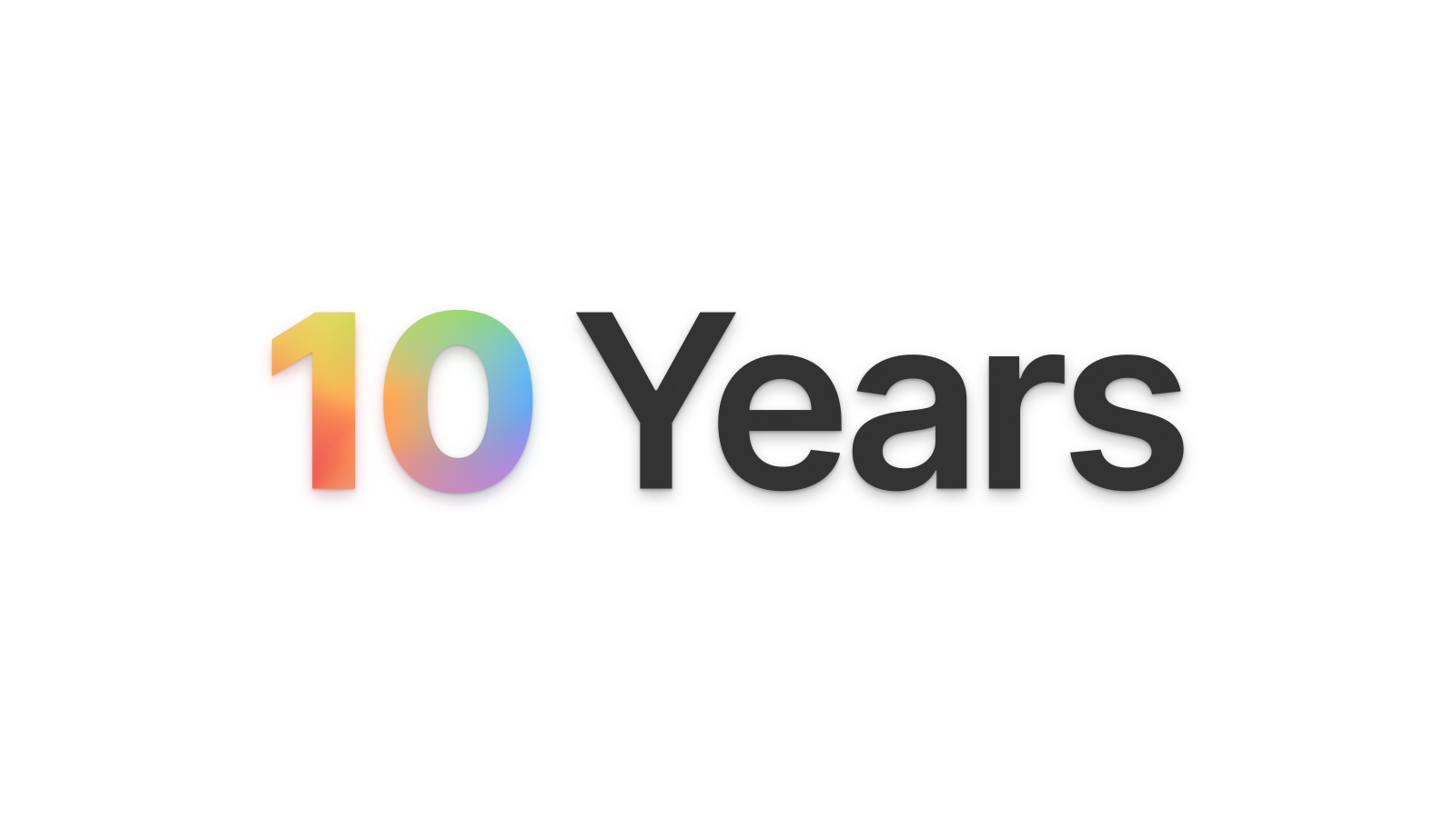 Cheers to 10 Years ⋅ elementary Blog